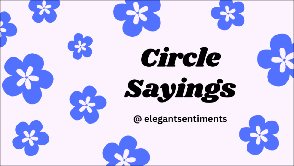 Circle Sayings Bundle - Smile - Elegant Sentiments