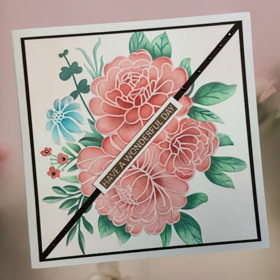 Camellia Cluster by Lisa Horton Crafts - Elegant Sentiments